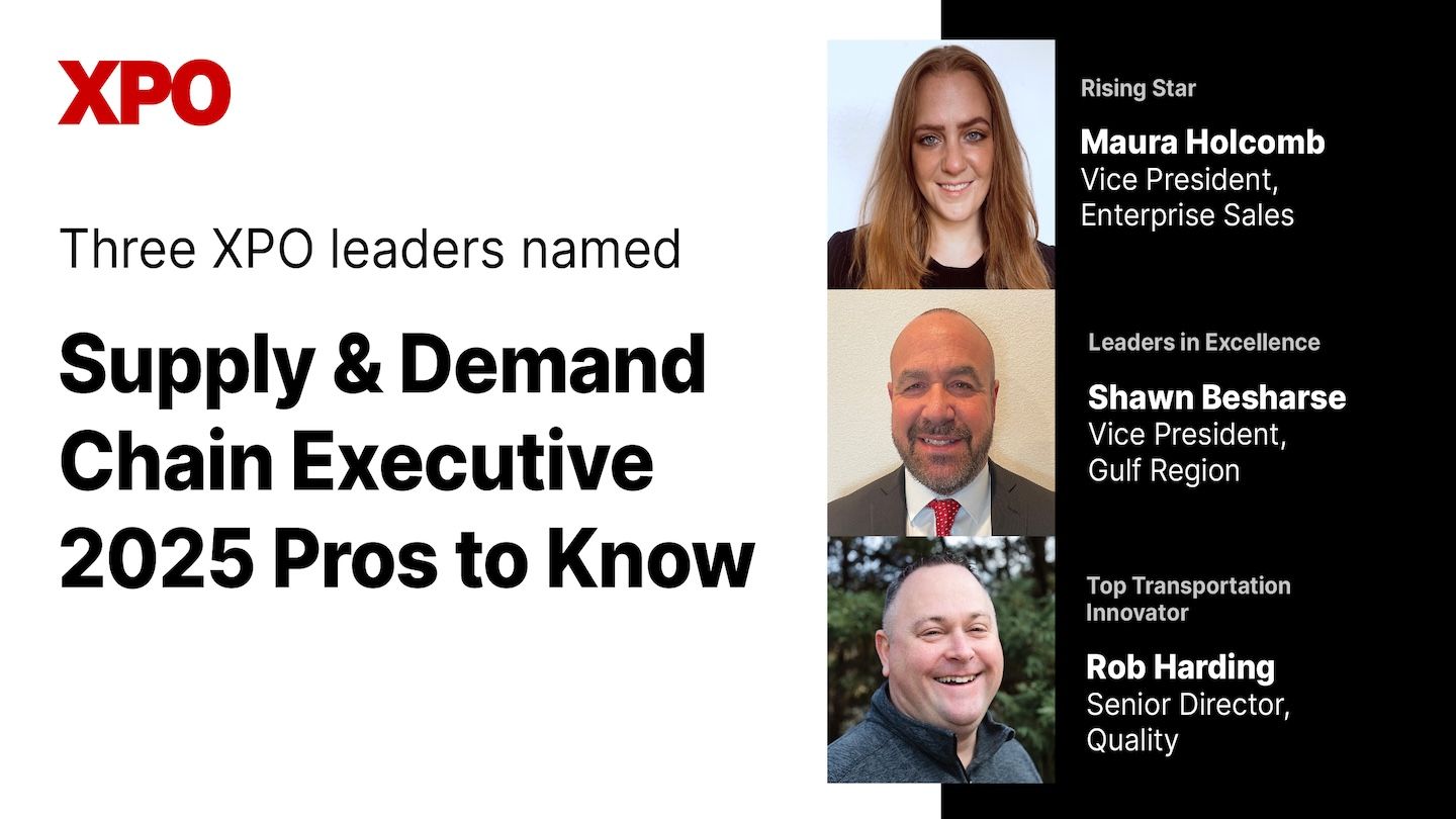 Three XPO Leaders Named 2025 “Pros to Know” by Supply & Demand Chain ...