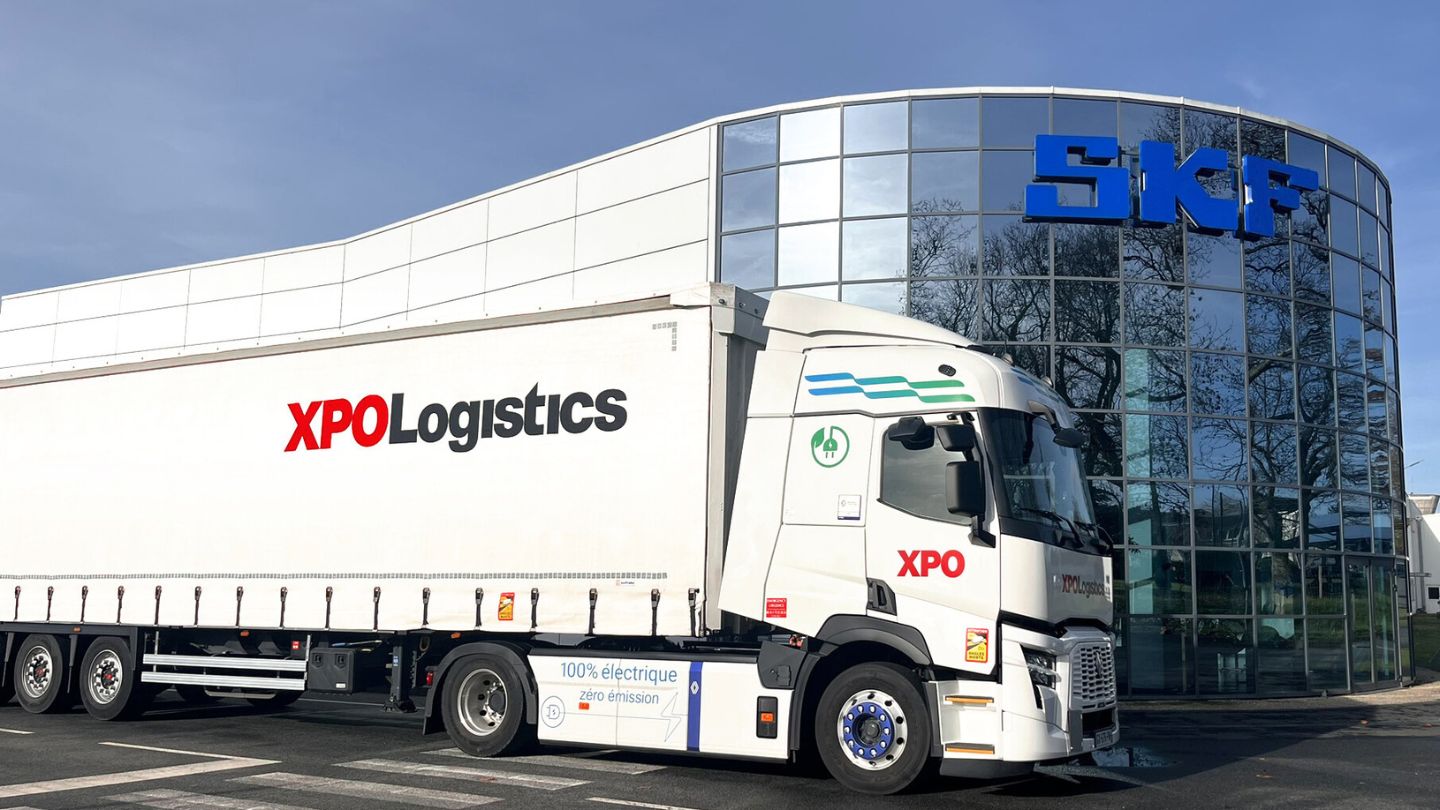 XPO Logistics and SKF commit to greener logistics with a 100% electric ...