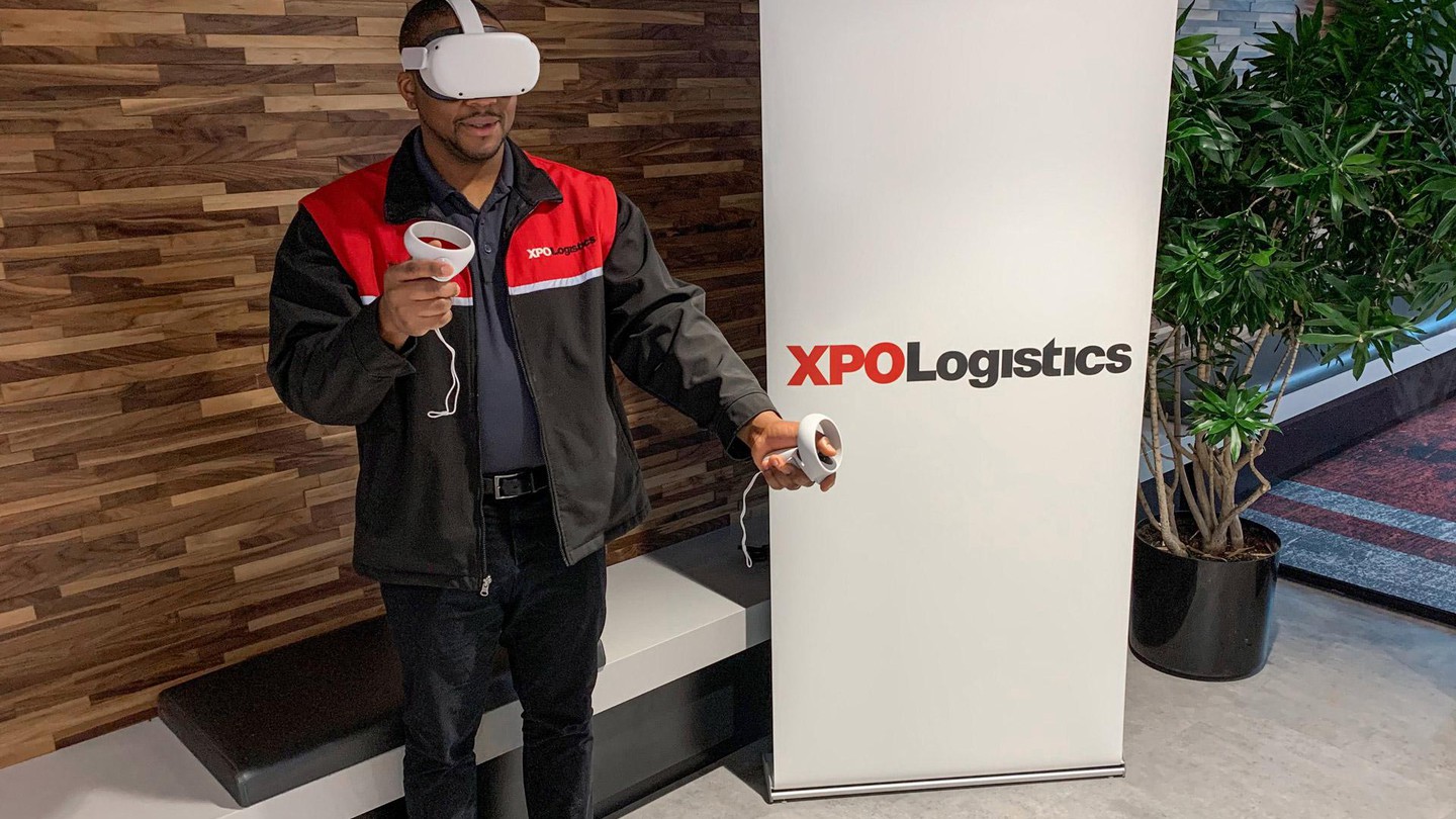 XPO Logistics Uses Virtual Reality to Train Less-Than-Truckload Employees