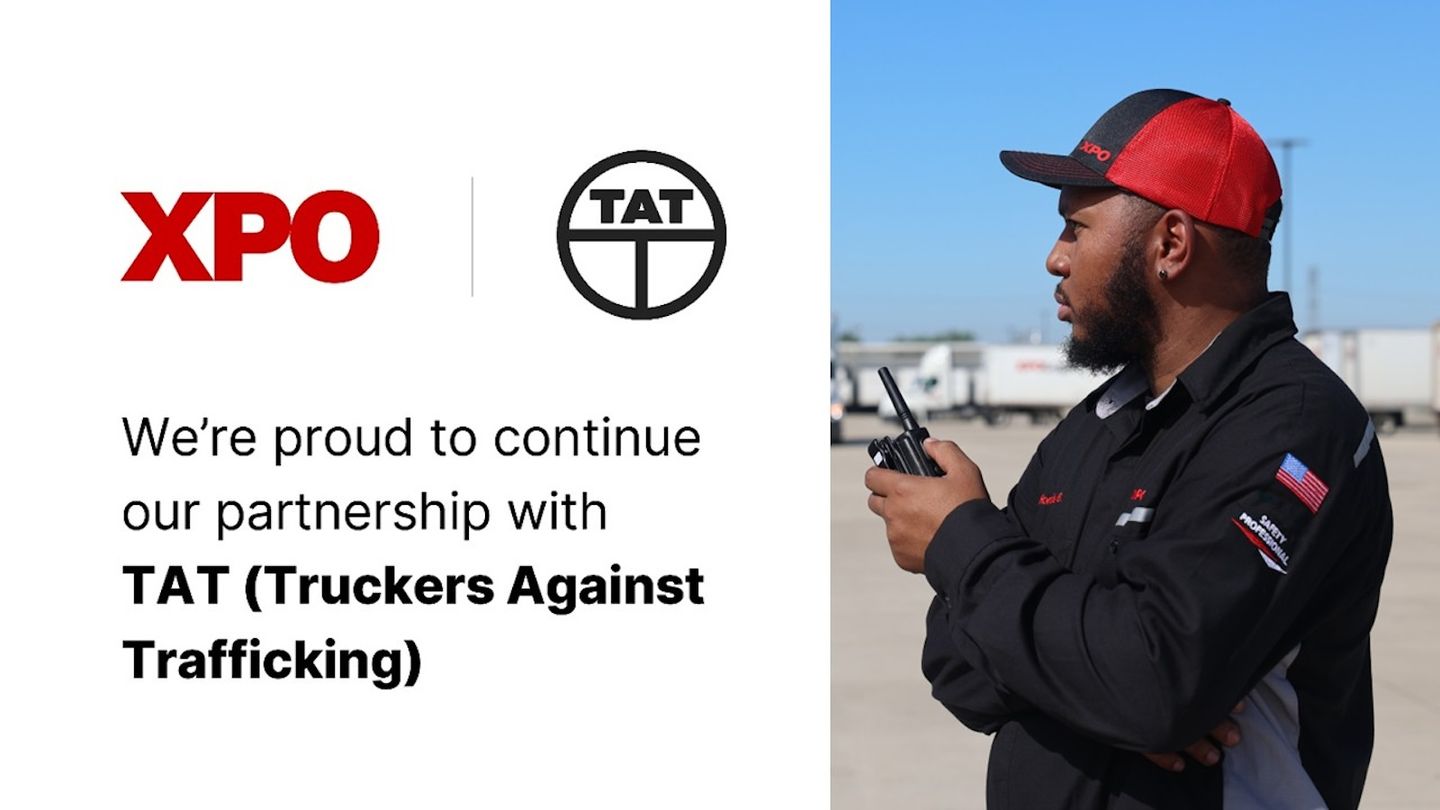 XPO Renews Partnership with TAT (Truckers Against Trafficking) for 2026
